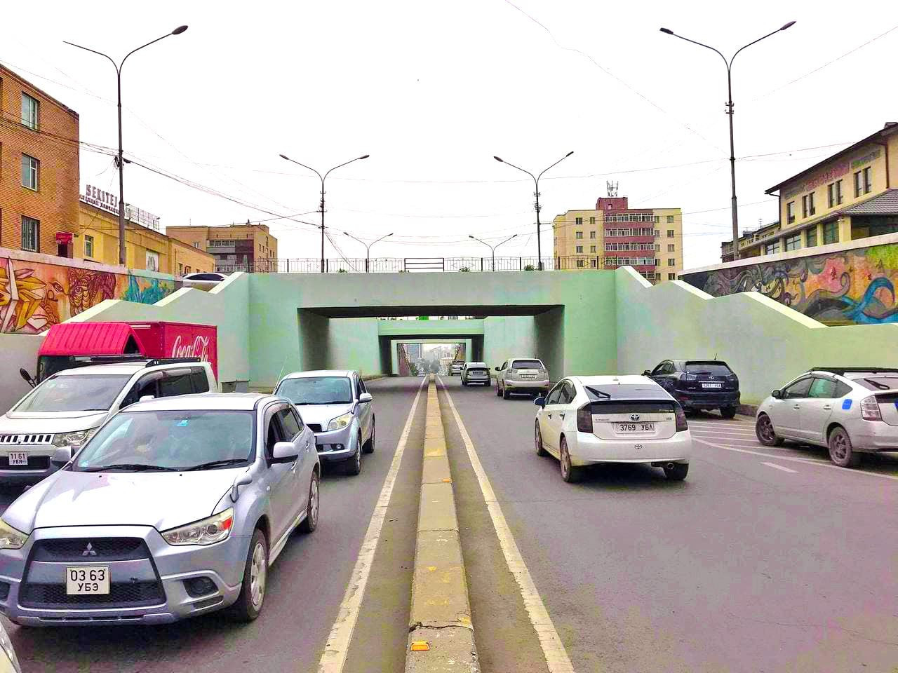 Сансрын туннелийн түшиц ханыг сэргээн засварлажээ Isee Mn