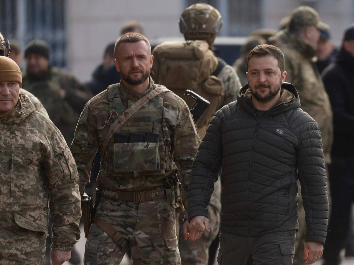 ВИДЕО Украины Ерөнхийлөгч В Зеленский чөлөөлөгдсөн Херсон хотод иржээ Isee Mn